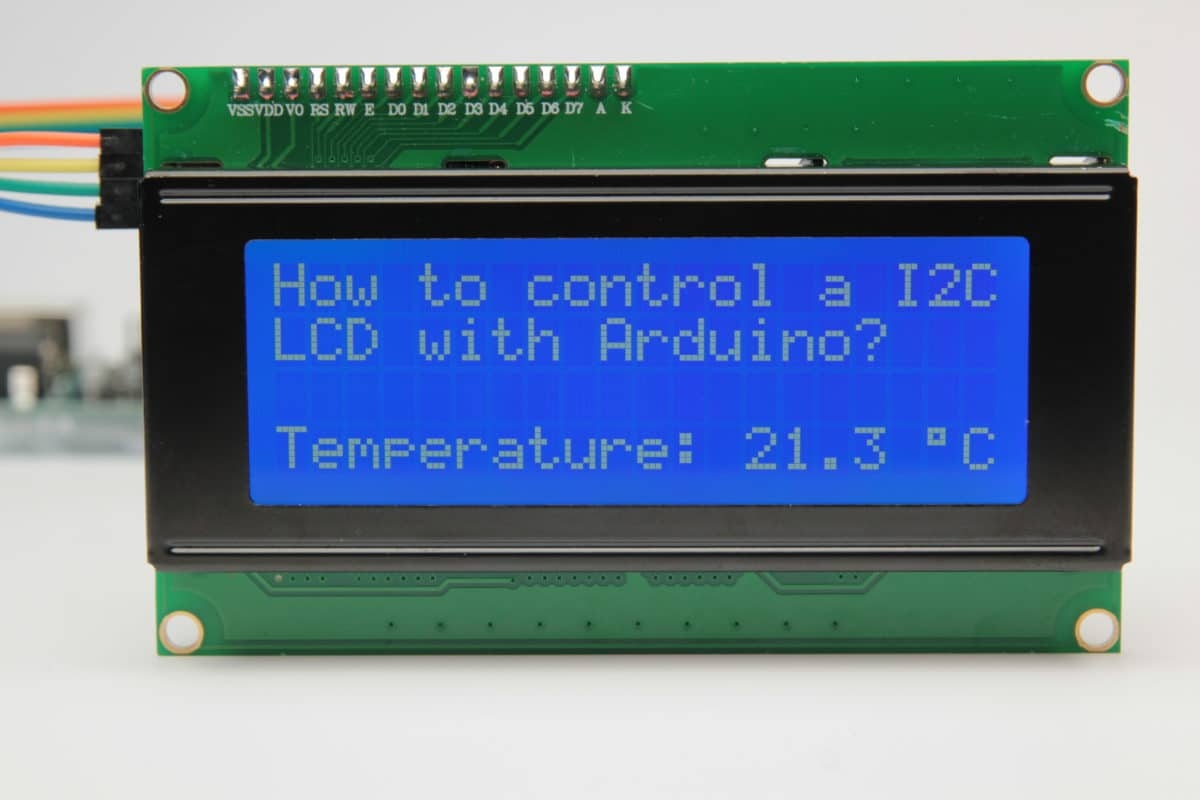 4x20 LCD Ekran I2C Modüllü | EĞİTEKLAB
