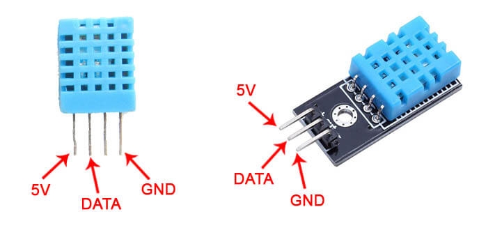 DHT11 Sıcaklık Nem Sensör Modülü | EĞİTEKLAB